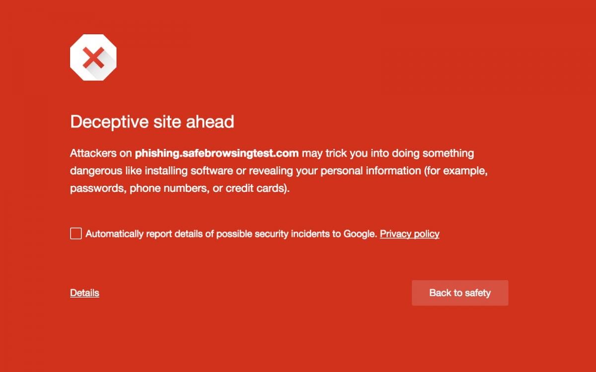 Google Updates Safe Browsing to warn about Deceptive Sites